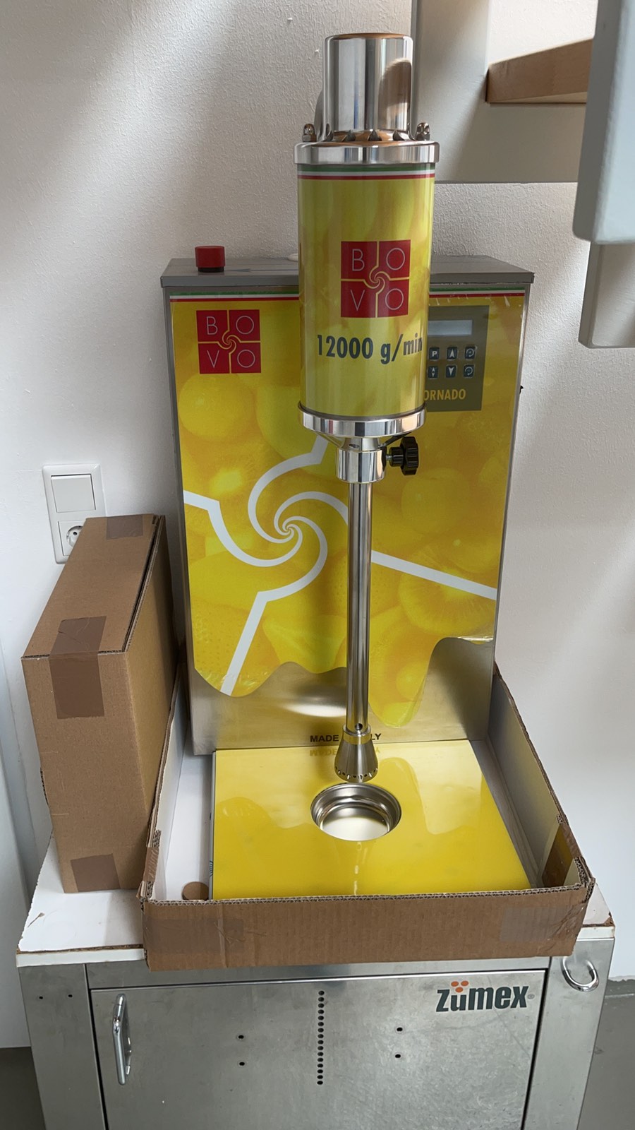 Mixer BOVO TORNADO 1.0 BASIC Standard-Basismodell | Softeis & Gelato ...